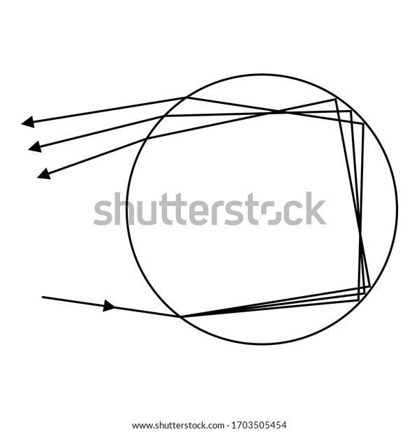 Secondary Rainbow Illustration Vector Icon Raindrop Stock Vector ...