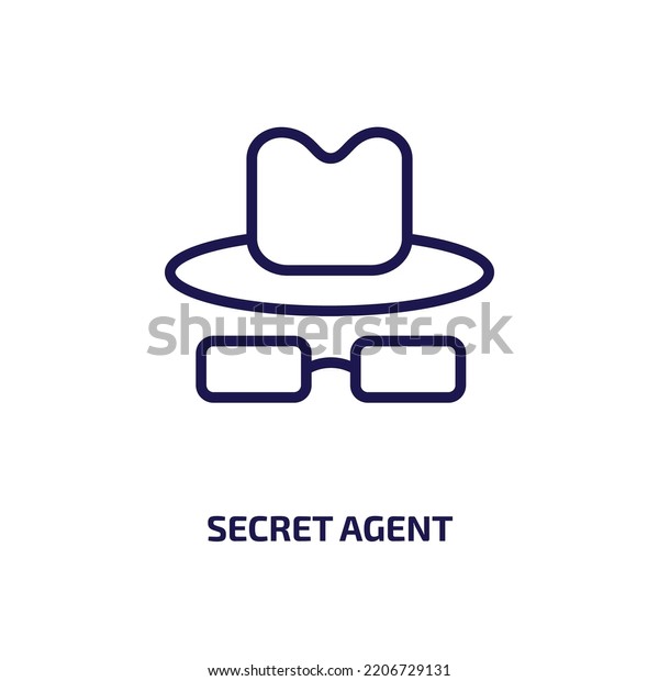 Secret Agent Icon Army War Collection Stock Vector (Royalty Free ...