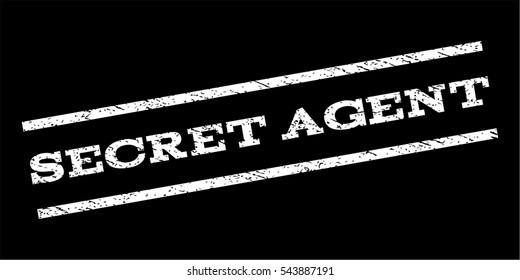Secret Agent Watermark Stamp Text Tag Stock Vector (Royalty Free) 543887191
