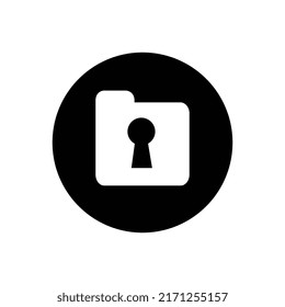 Secret Folder Logo Icon Design Folder Stock Vector (Royalty Free ...