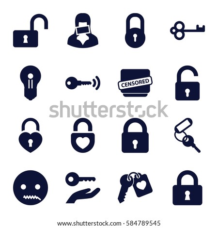 Secret Icons Set Set 16 Secret 库存矢量图（免版税） 584789545 - Shutterstock