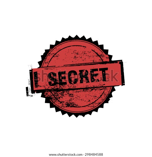 Secret Stamp Badges Vector Illustration Stock Vector (Royalty Free ...