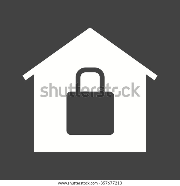 Secure House Stock Vector (Royalty Free) 357677213 | Shutterstock