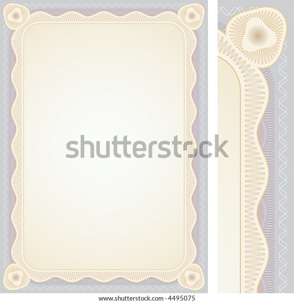 A secured document background. A secured document background.