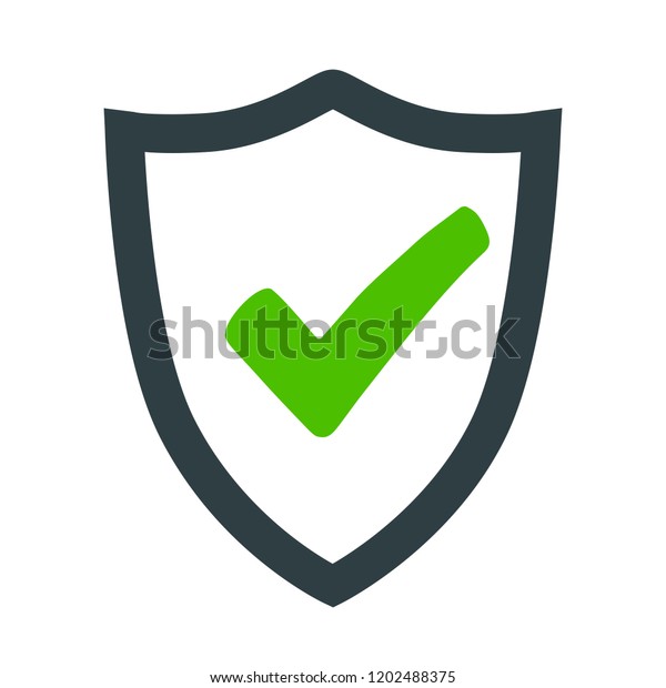 Security Approval Check Icon Stock Vector Stock Vector (Royalty Free ...