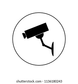 180 Degree Cctv Camera System On Stock Vector (Royalty Free) 1706025298
