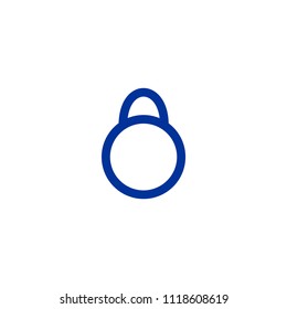 Security Care Lock Icon Logo Design Stock Vector (Royalty Free ...