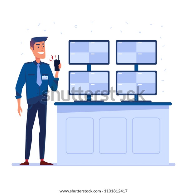 201 Security Guard Mall Stock Vectors, Images & Vector Art | Shutterstock