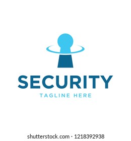 Security Lock Logo Design Template Stock Vector (Royalty Free ...