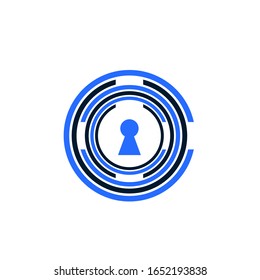 Security Logo Design Modern Template Stock Vector (Royalty Free ...