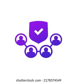 Security Team Icon People Stock Vector (Royalty Free) 2178374549 ...