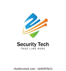 Security Tech Company Business Logo Identity Stock Vector (Royalty Free ...
