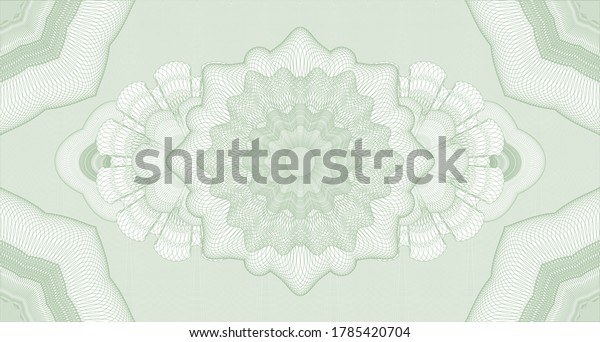 Security Watermark Wavy Subtle Curves Illustration Stock Vector ...