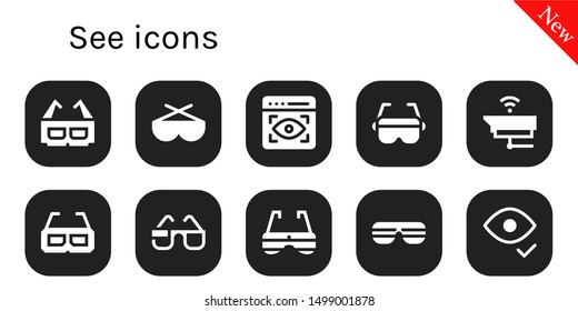 Premium Fill Icons Set On White Stock Vector (Royalty Free) 1078362887