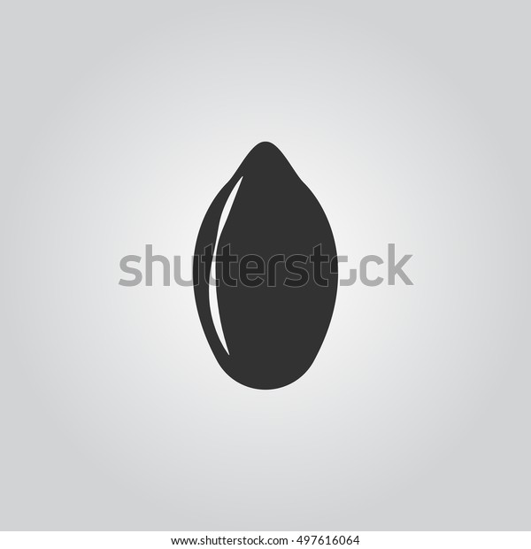 Seed Icon Silhouette Vector Set 스톡 벡터(로열티 프리) 497616064 | Shutterstock