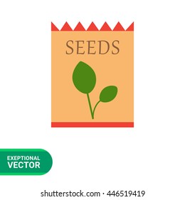 Seed Packet Icon Stock Vector (Royalty Free) 428580196