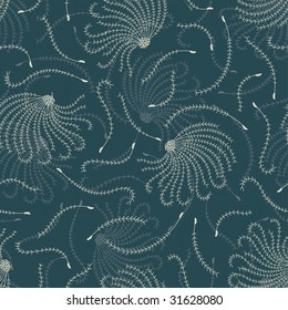Seeds Pattern Floral Style Stock Vector (Royalty Free) 31628080 ...