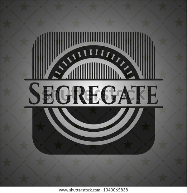 Segregate Black Badge Stock Vector (Royalty Free) 1340065838 | Shutterstock