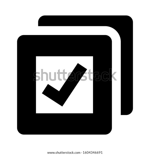 Select All Icon Isolated Sign Symbol Stock Vector (Royalty Free ...