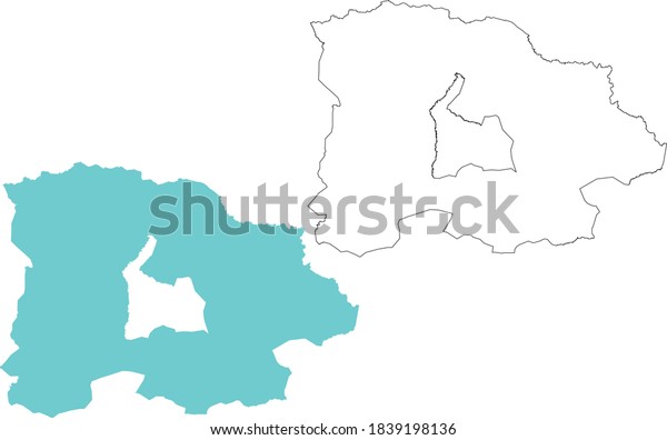 Selenge Province Aimags Provinces Mongolia Map Stock Vector (Royalty ...