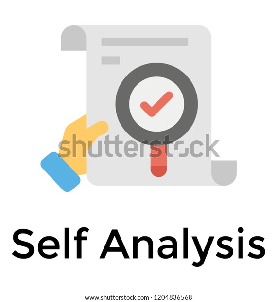 Self Analysis Risk Assessment Stock Vector (Royalty Free) 1204836568 ...