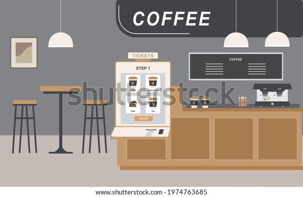 Self Ordering Service Vector Website Templateordering Stock Vector ...