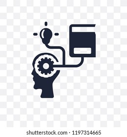 Selflearning Transparent Icon Selflearning Symbol Design Stock Vector ...