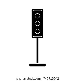 Semaphore Traffic Lights Stock Vector (Royalty Free) 747918742 ...