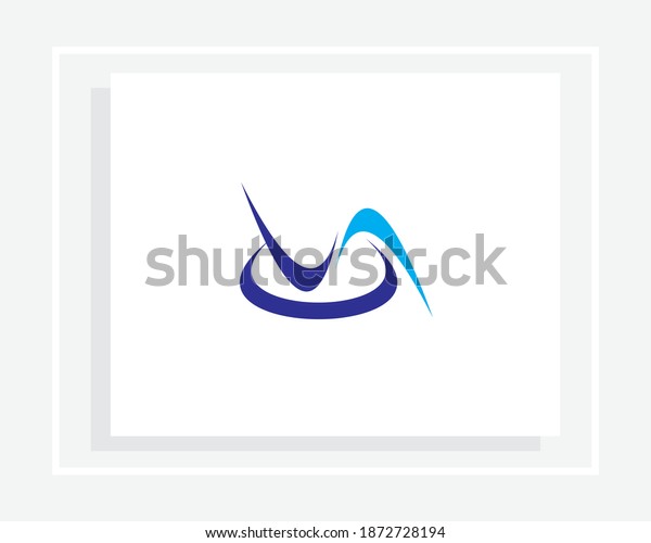 Semi Circle Icon Identity Logo Design Stock Vector (Royalty Free ...