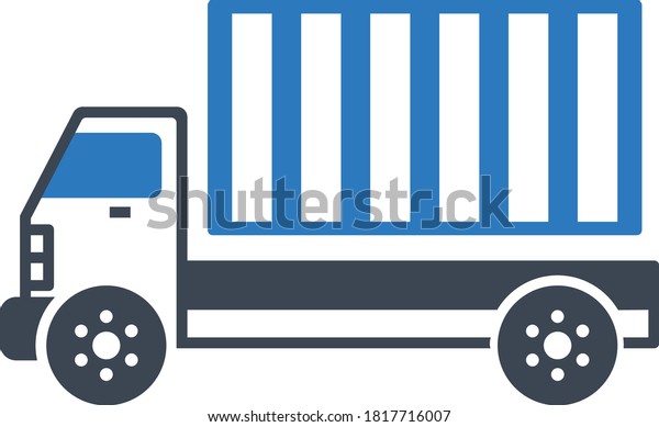 Semi Trailer Truck Side View Vector 库存矢量图（免版税）1817716007 | Shutterstock