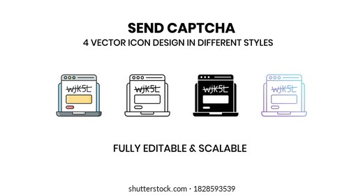 339 Captcha Stock Vectors, Images & Vector Art | Shutterstock