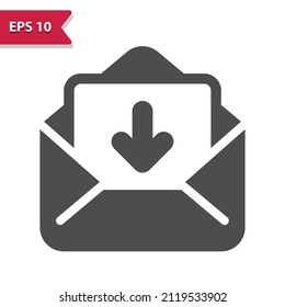 Send Letter Icon Envelope Professional Pixel Stock Vector (Royalty Free ...