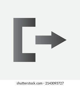 Send Logo Illustrationwhite Dark Gray Stock Vector (Royalty Free ...