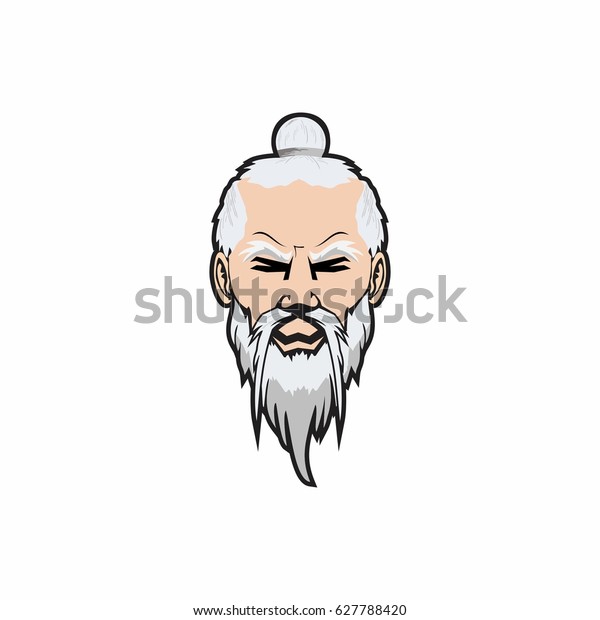 Sensei Logo Design Stock Vector (Royalty Free) 627788420