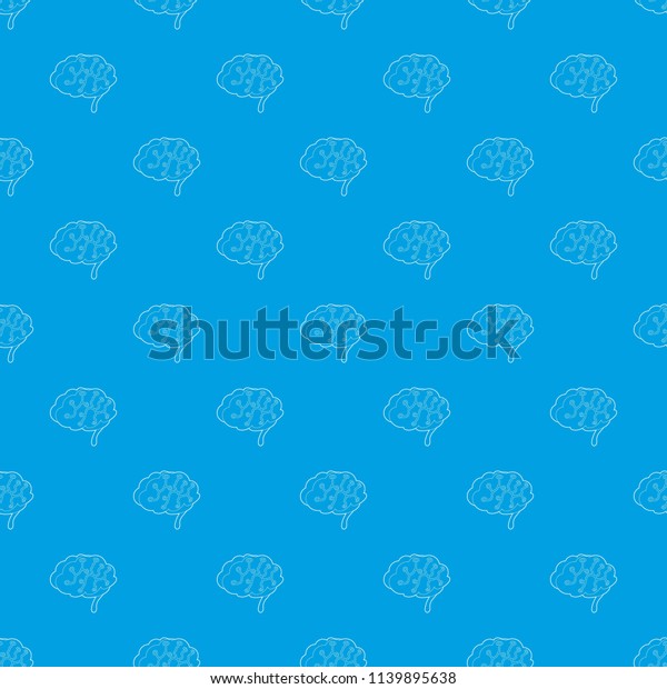 Sensors On Human Brain Pattern Vector Stock Vector (Royalty Free ...