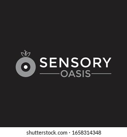 Sensory Oasis Vector Logo Design Stock Vector (Royalty Free) 1658314348 ...