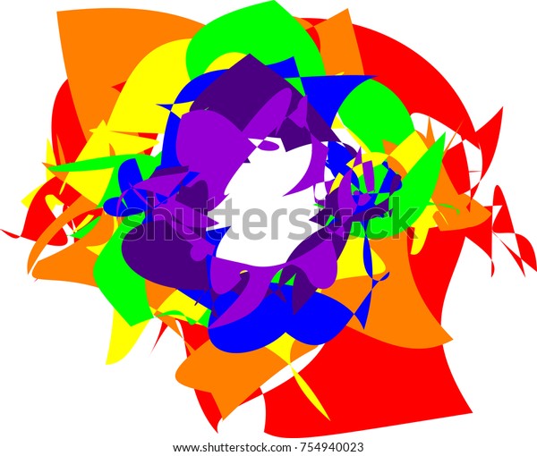 Sensory Overload Vector Illustration Stock Vector (Royalty Free ...