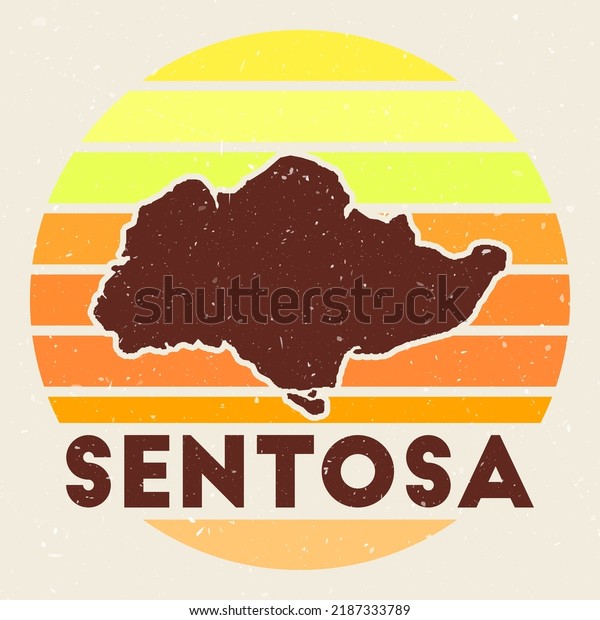 Logo de Sentosa. Firmar con el: vector de stock (libre de regalías ...