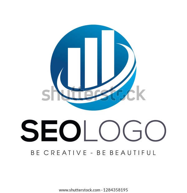 Seo Marketing Logo Vector Stock Vector (Royalty Free) 1284358195