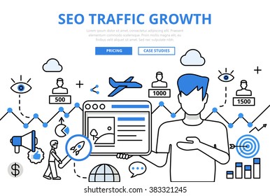 61,993 Website traffic Stock Vectors, Images & Vector Art | Shutterstock