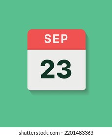 1,277 Calendar September 23 Images, Stock Photos & Vectors | Shutterstock
