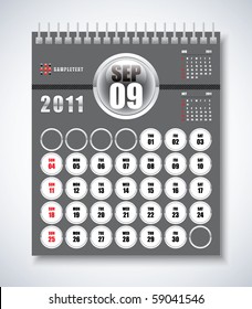 Set Flat Design Elements Widgets Icons Stock Vector (Royalty Free ...