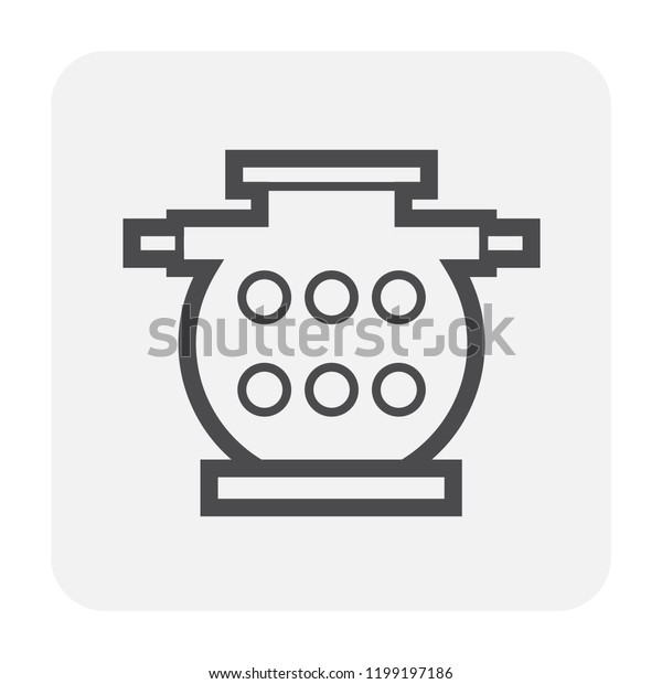 Septic Tank Vector Icon That Sanitation Stock Vector (Royalty Free ...
