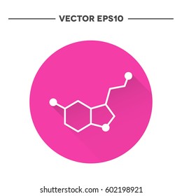 Serotonin Icon Vector Illustration Stock Vector (Royalty Free ...