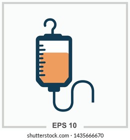Serum Icon Isolated Vector Illustration Stock Vector (Royalty Free ...