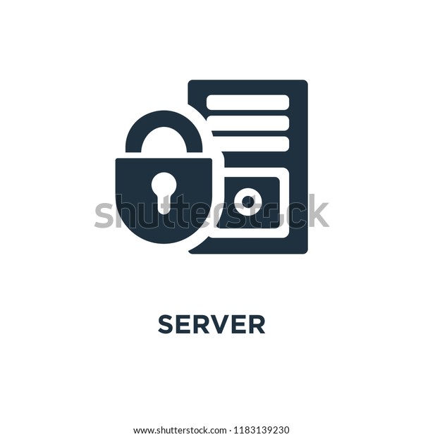 Server Icon Black Filled Vector Illustration: เวกเตอร์สต็อก (ปลอดค่า ... Server Icon Black Filled Vector Illustration: เวกเตอร์สต็อก (ปลอดค่า ...