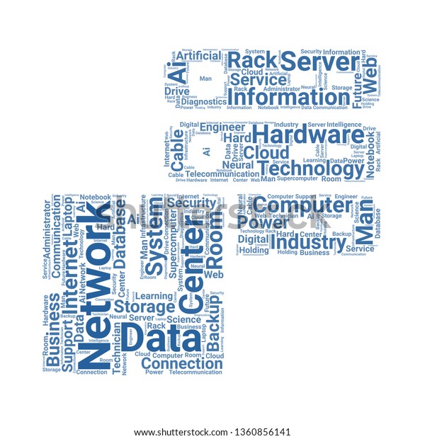 Servers Word Cloud Tag Cloud About Stock Vector (Royalty Free ...
