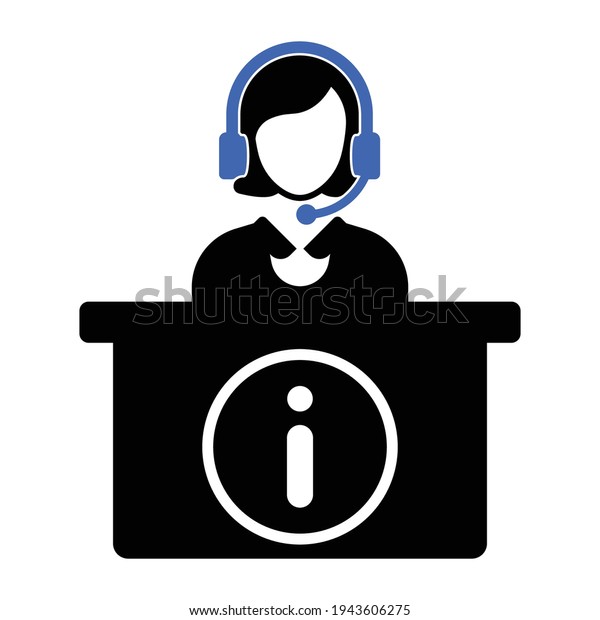 Service Desk Icon Design Vector Stock Vector (Royalty Free) 1943606275 ...