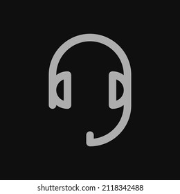 Service Icon Black Background Stock Vector (Royalty Free) 2118342488 ...