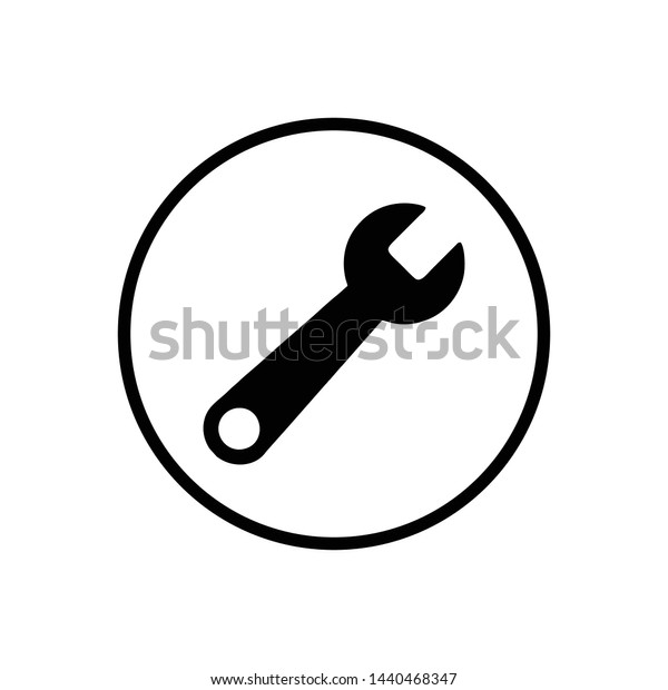 Service Icon Repair Icon Vector Logo: เวกเตอร์สต็อก (ปลอดค่าลิขสิทธิ์ ...